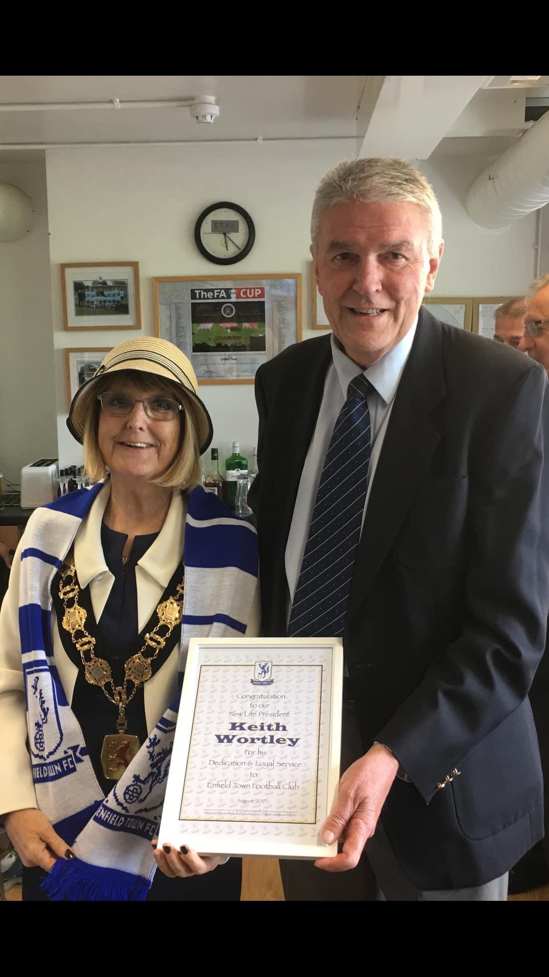 Keith Wortley – Enfield Town FC